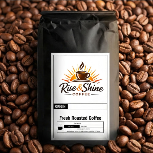 Freshly Roasted Coffee & Merch Delivered – Rise & Shine Coffee